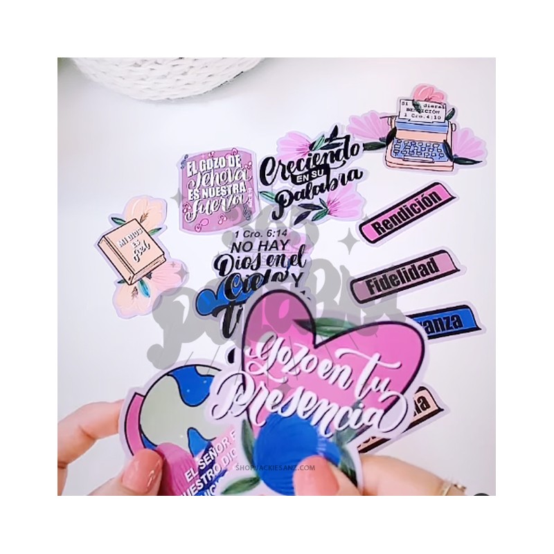 STICKERS BÍBLICOS- GOZO