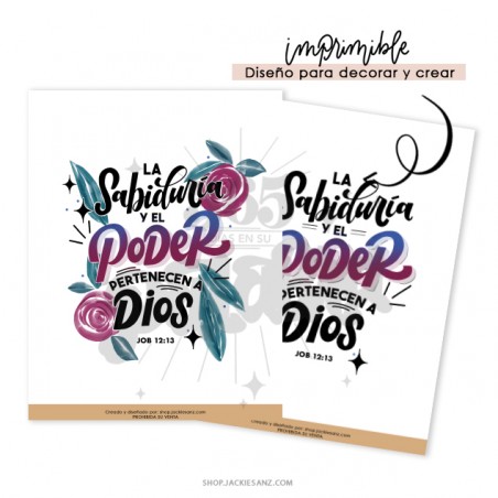 SABIDURIA Y PODER DE DIOS