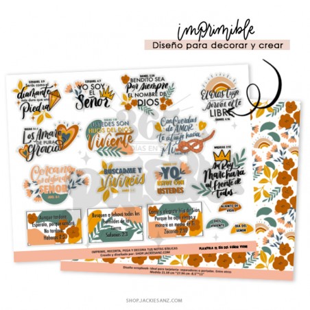 STICKERS BÍBLICOS: EL DÍA DEL SEÑOR VIENE